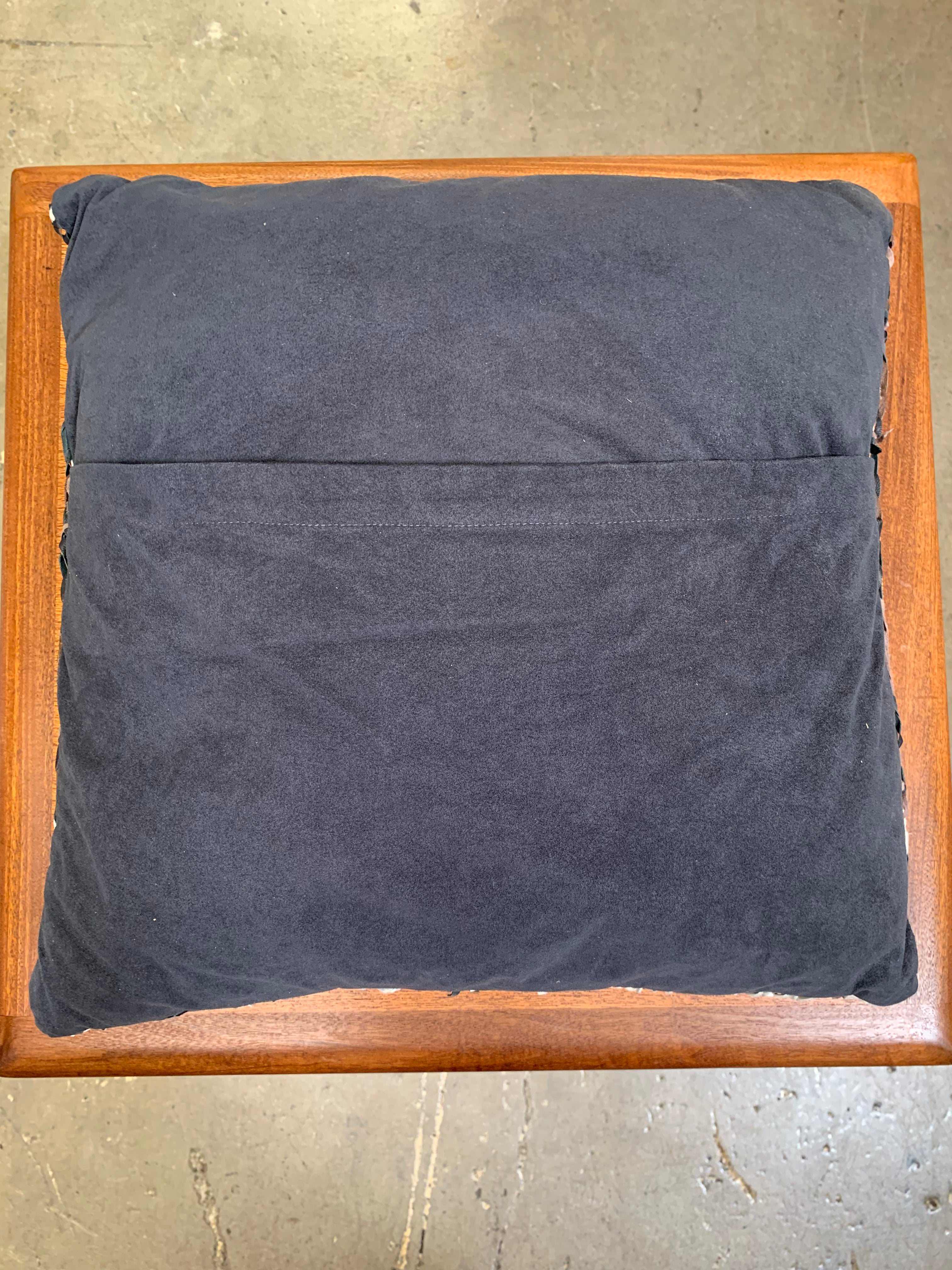 PILL101 SM LEATHER PILLOW BLK – Burning Torch Online Boutique