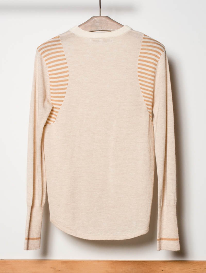 CAMBRIDGE CASHMERE CREW NECK - SAMPLE - OATMEAL – Burning Torch Online ...