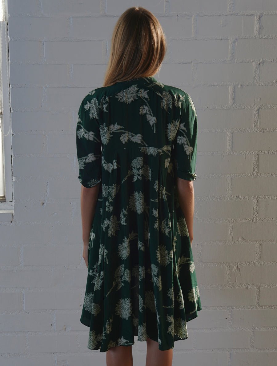 GERANIUM DRESS - FLORAL PRINT - SAMPLE – Burning Torch Online Boutique