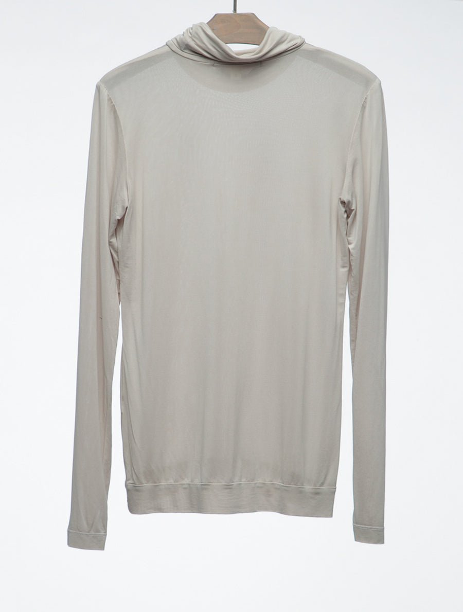 GLACIER TURTLENECK, IVORY - SAMPLE – Burning Torch Online Boutique