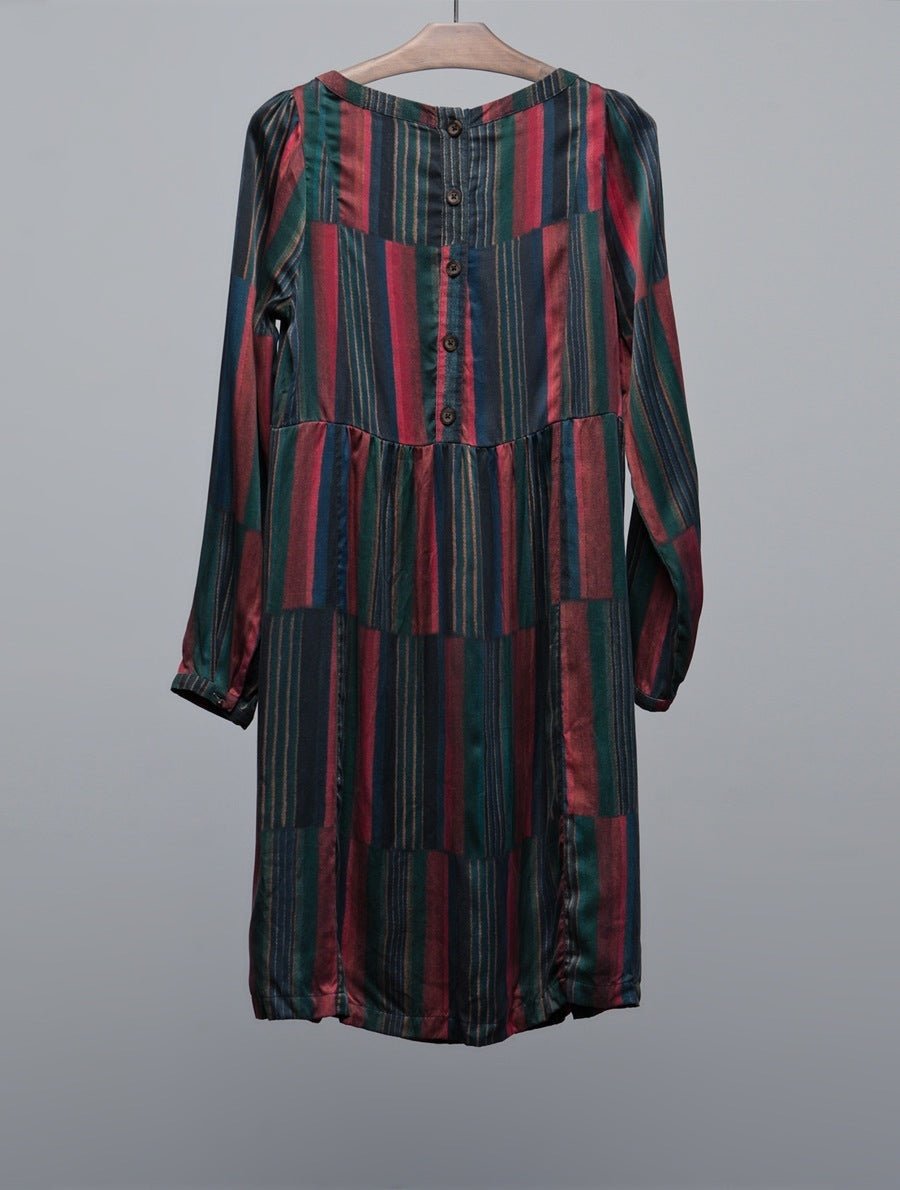 LOU DRESS - MULTI - SAMPLE – Burning Torch Online Boutique