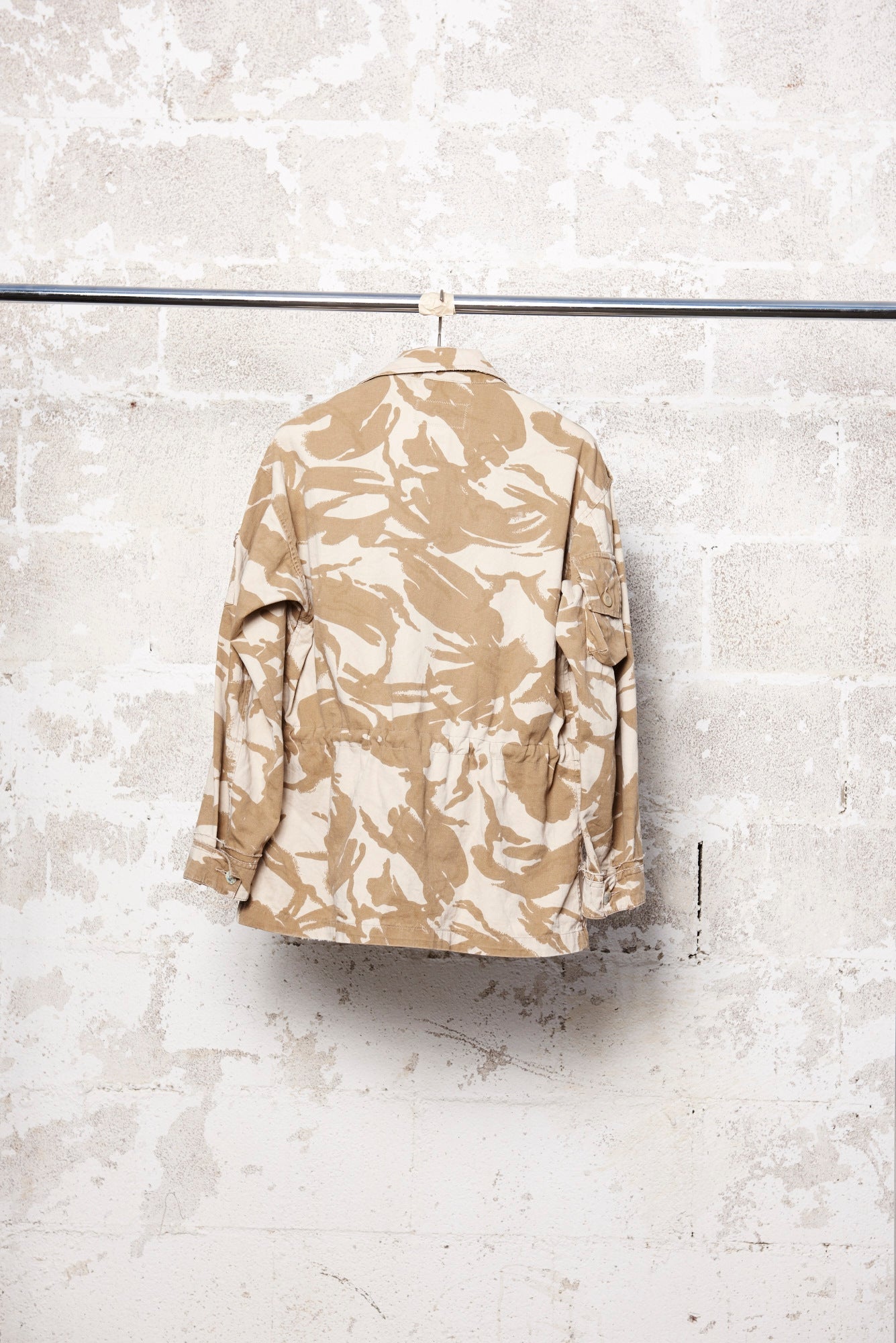 RECLAIMED HENLEY ARMY JACKET, DESERT, SAMPLE – Burning Torch Online ...