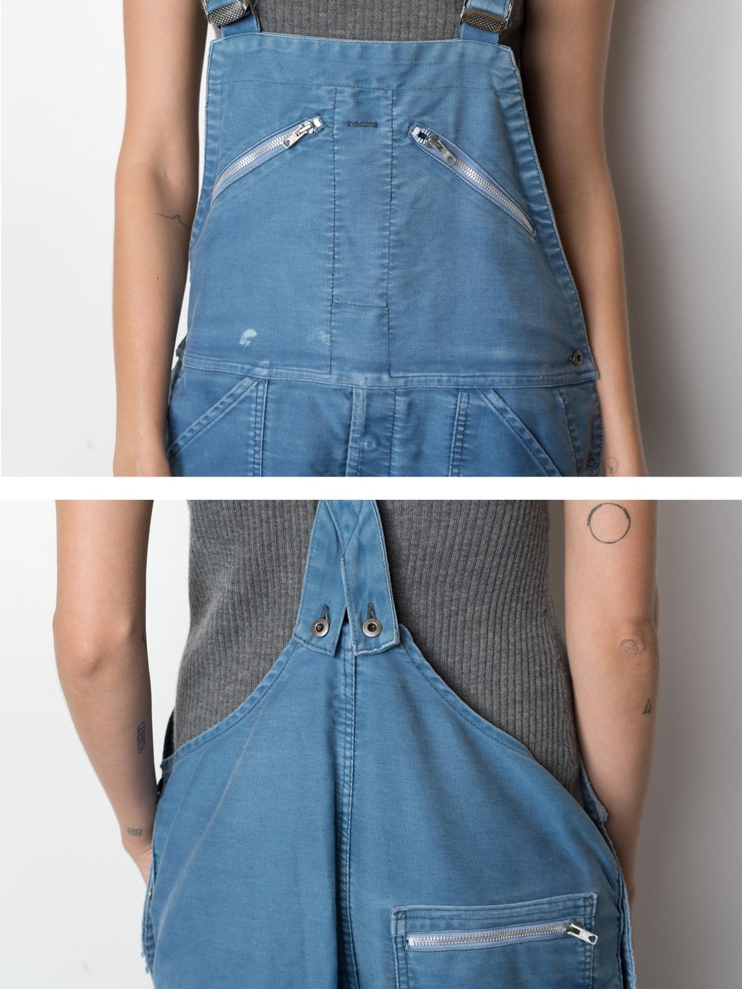 Vintage Overalls With Single Zip on Bib – Burning Torch Online Boutique