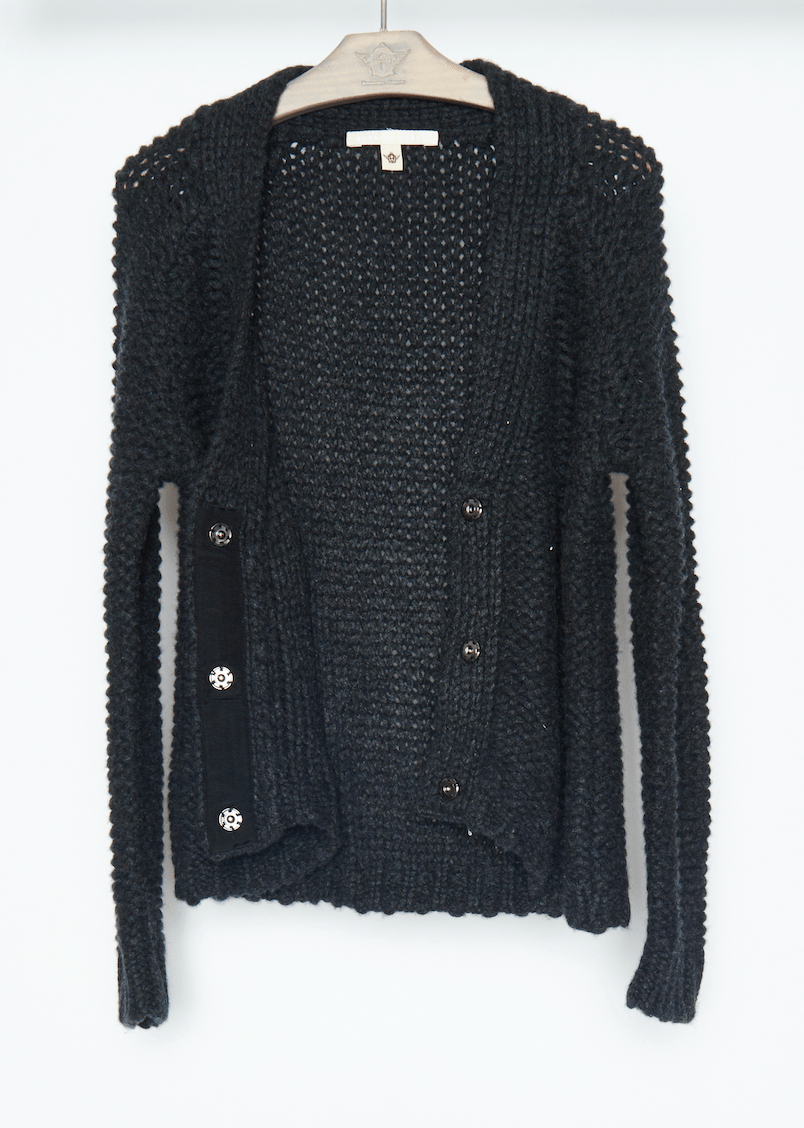 VISTA LONG SLEEVE CARDIGAN, SAMPLE, CHARCOAL – Burning Torch Online ...