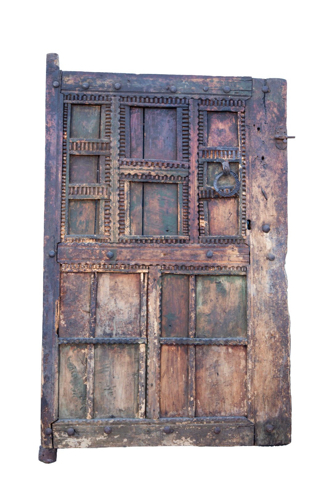 Late 1800's Vintage Carved Grain Door / Gate, Single Panel – Burning ...